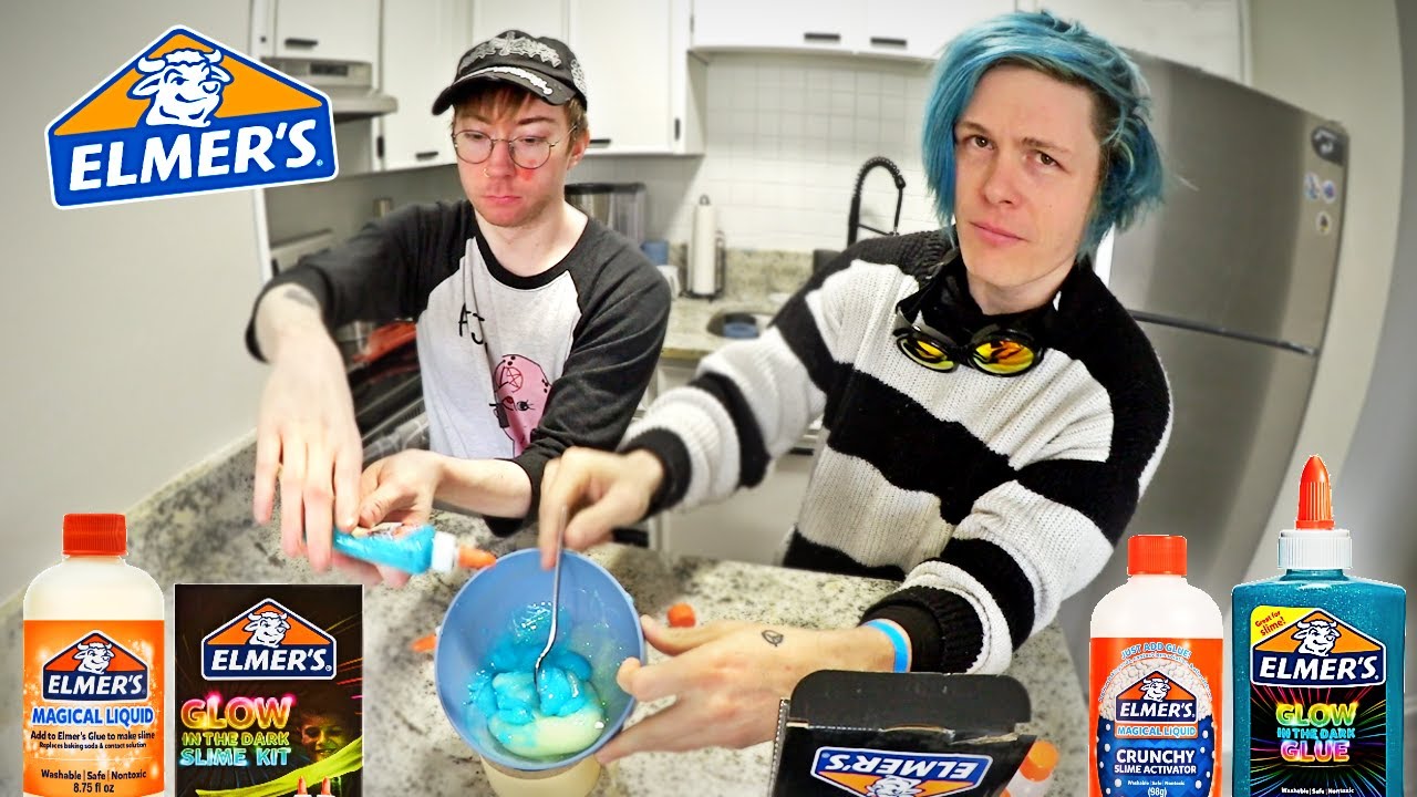 We Tried Making Slime - YouTube