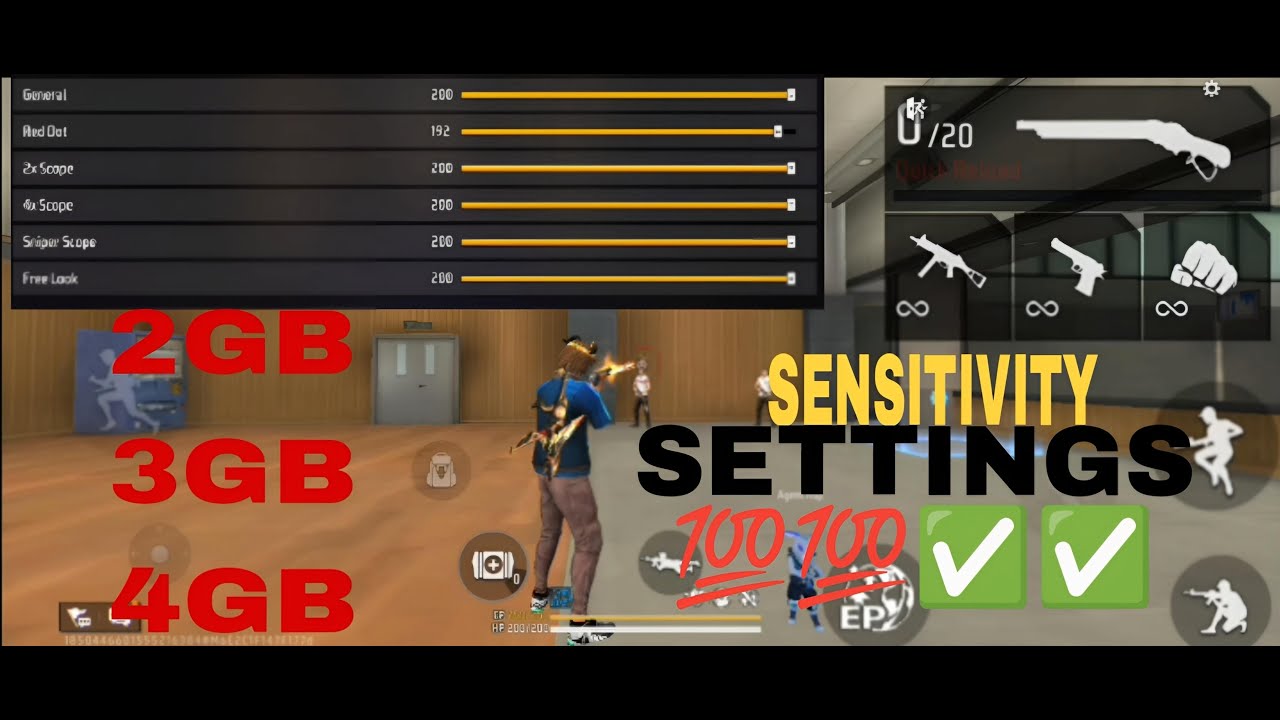 Best Free Fire Sensitivity Settings 2024 🔥 | Pro Tips & Guide - YouTube