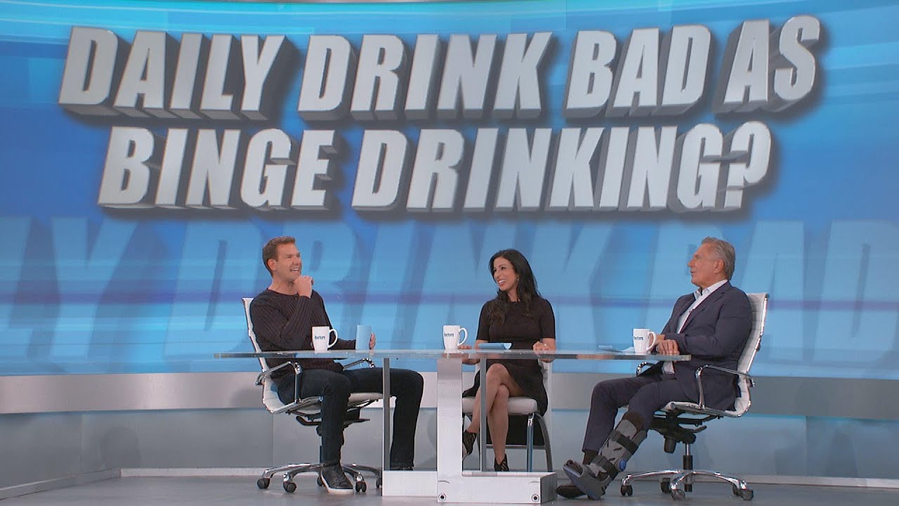 Daily Drink as Bad as Binge Drinking for Your Heart? - YouTube