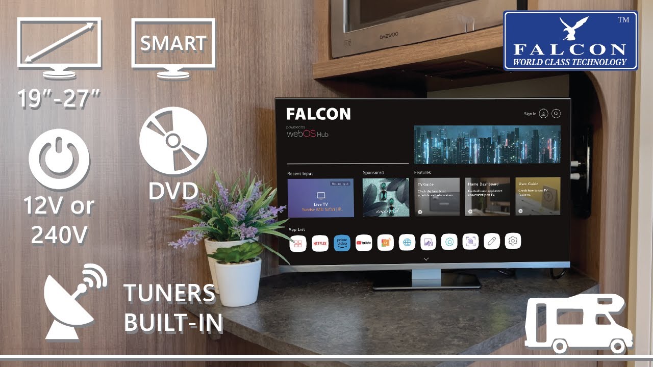 FALCON WEBOS CAMPING TV - the ultimate upgrade for your entertainment ...