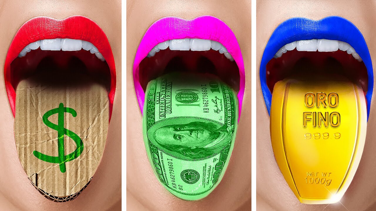 ESTUDIANTES POBRES VS RICOS VS MEGA RICOS 😱 Artículos caros vs DIY ...