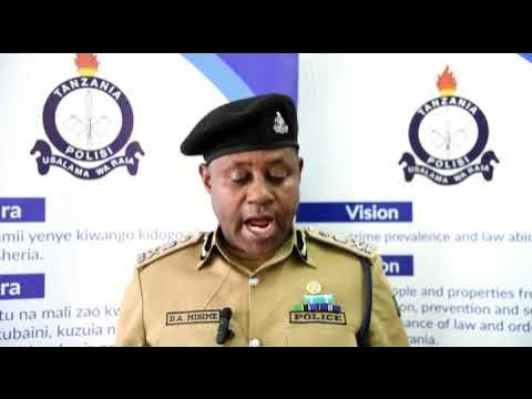 JESHI LA POLISI LAZUNGUMZIA MATUKIO YA MUAJI NA UTEKAJI - YouTube