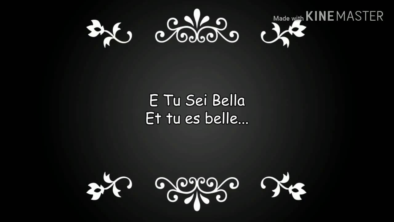 Biagio Antonacci Tu sei bella avec Sous titres IT+FR - YouTube
