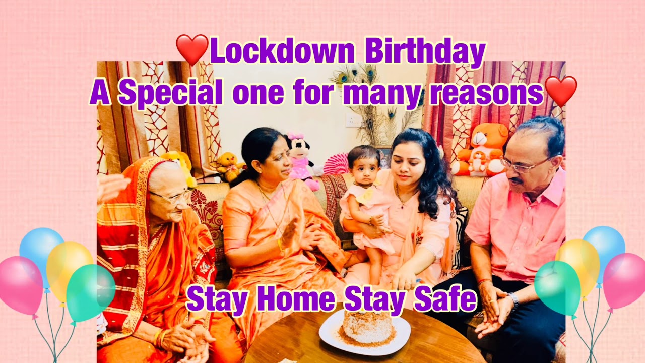 | Lockdown birthday celebration at home| How I celebrated my birthday ...