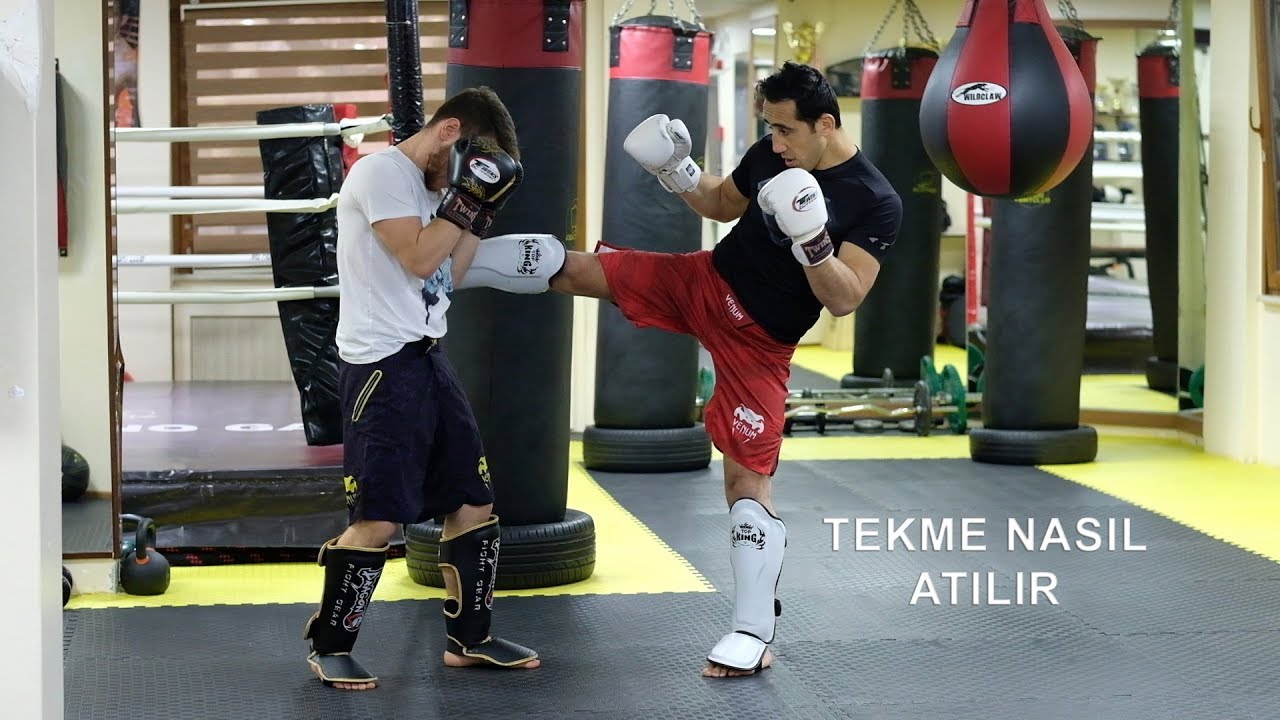 Kickboks teknikleri TEKME NASIL ATILIR - YouTube