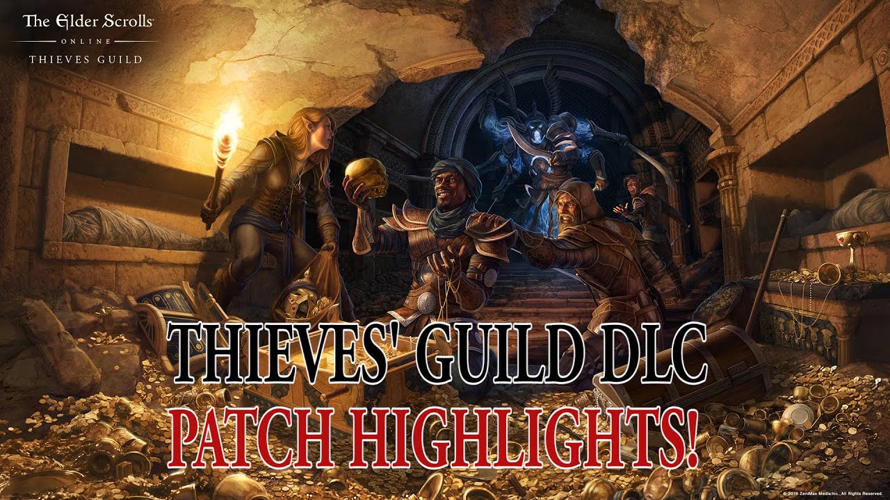ESO - Thieves' Guild Patch Highlights - YouTube