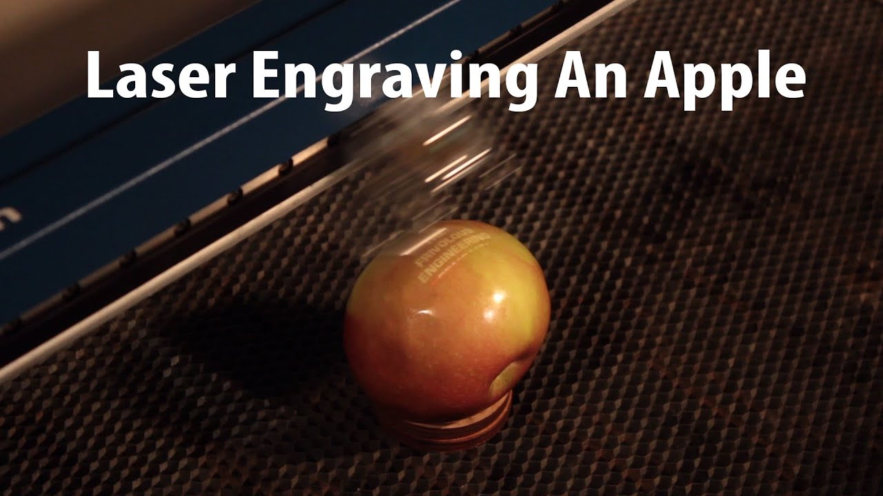 Useless Lasering Of An Apple! - YouTube
