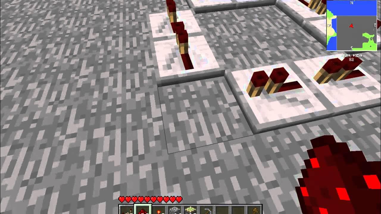 Minecraft: Redstone Endless Loop Tutorial - YouTube