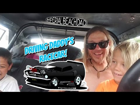 Driving Daddy's Racecar! Hot Rod Power Tour 2019 - YouTube