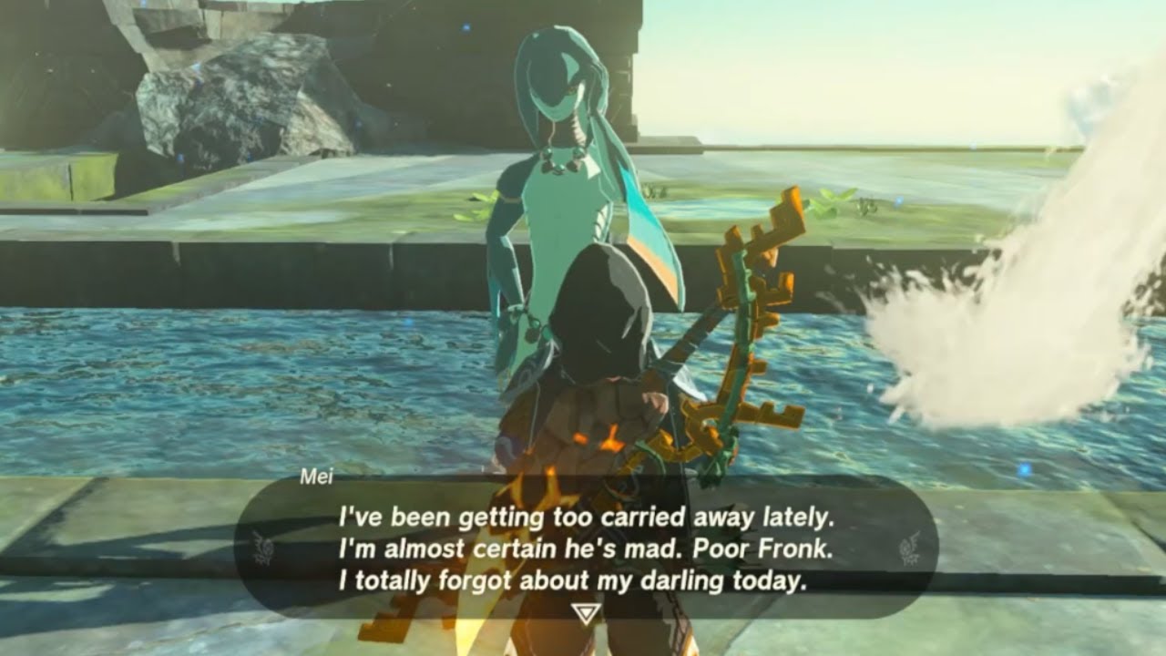 A Wife Wafted Away - Where To Find Fronk's Wife Mei in the East | Zelda ...