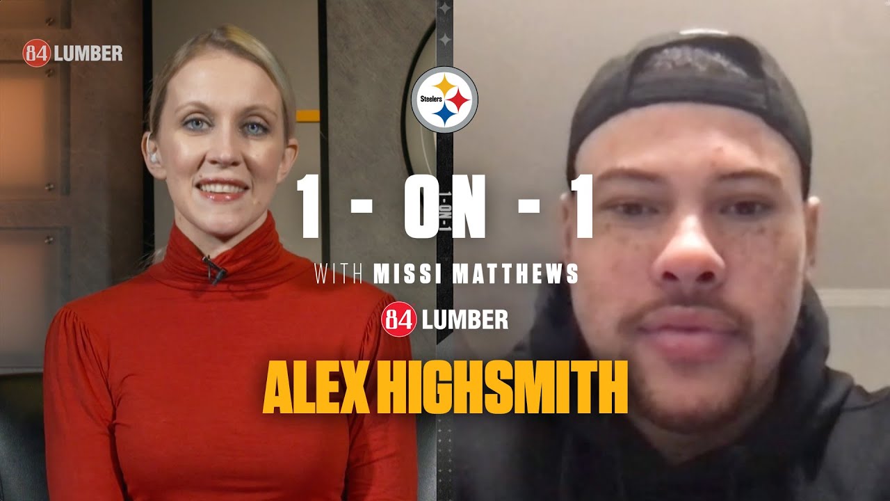 1-on-1 with Missi Matthews: Alex Highsmith | Pittsburgh Steelers - YouTube