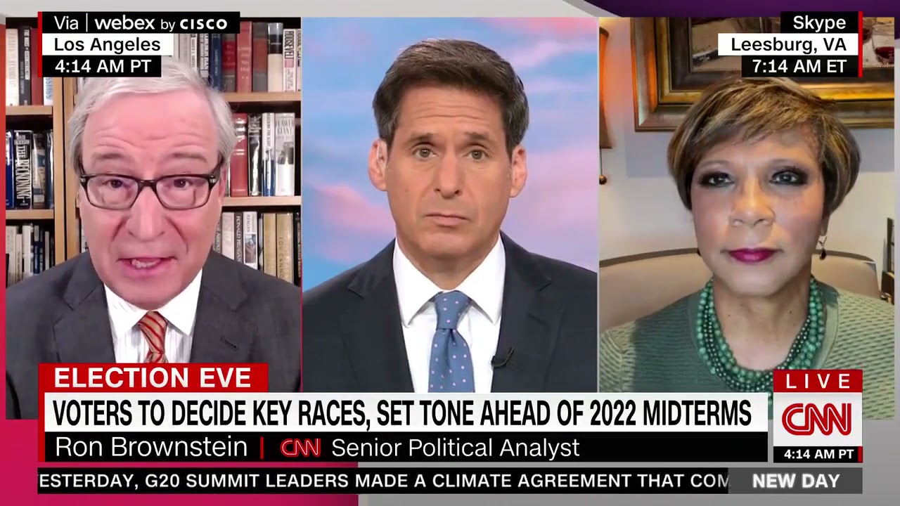 CNN’s Ron Brownstein: Joe Biden’s “Sagging” Approval Numbers Impacting ...