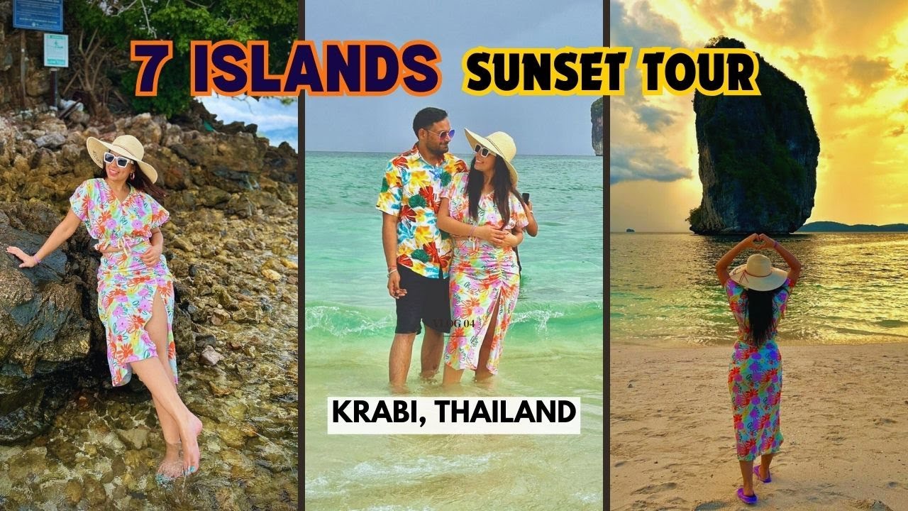 7 ISLANDS SUNSET TOUR KRABI with SNORKELING & BBQ DINNER | BIOLUMINESCENT PLANKTON | LONG TAIL ...