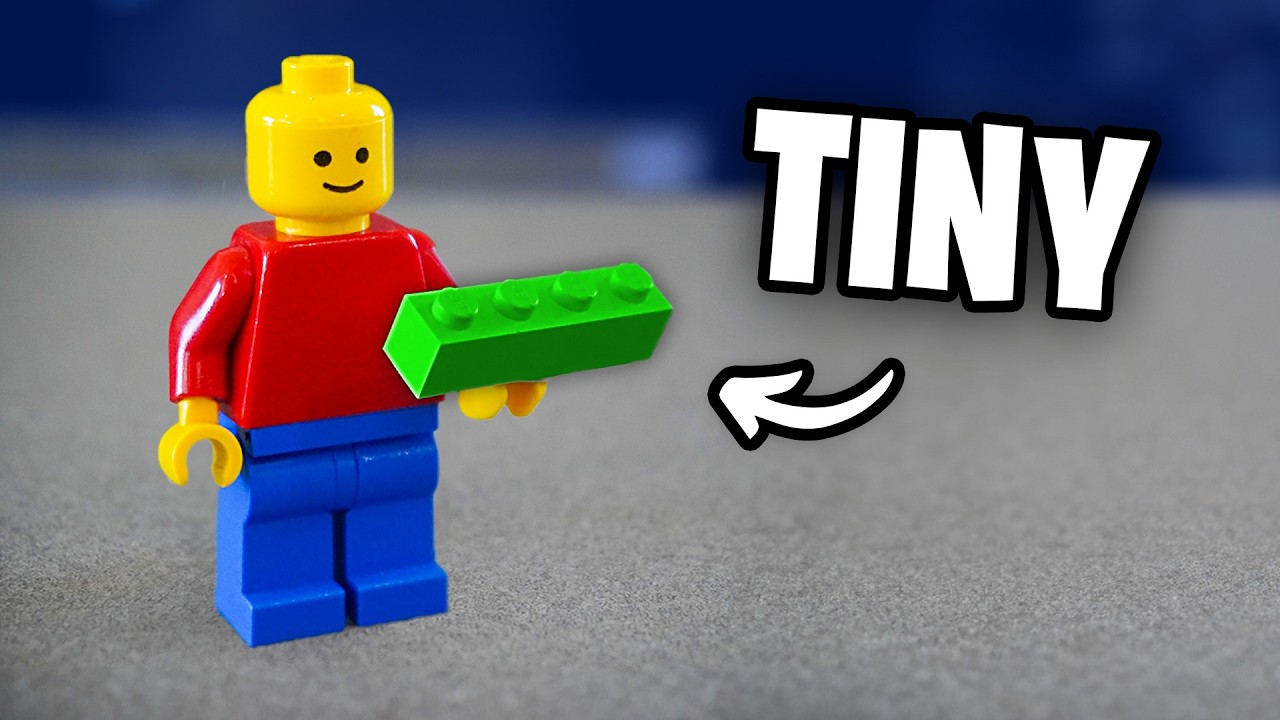 This is The Smallest Lego Brick... - YouTube