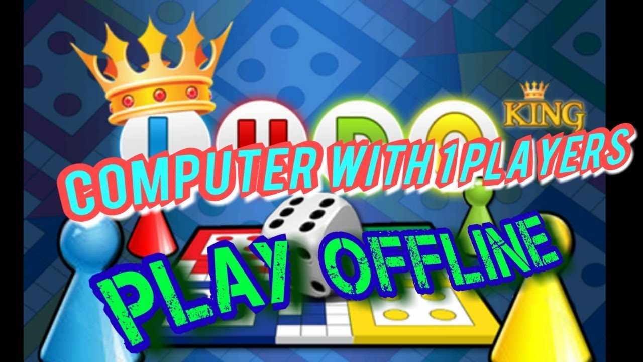 Ludo king playing with computer.1 player offline - YouTube
