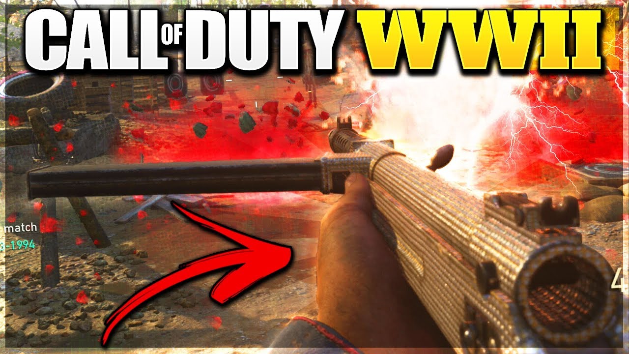 FIRST "DIAMOND CAMO" SMG In Call Of Duty WW2! & Diamond Camo SMG ...