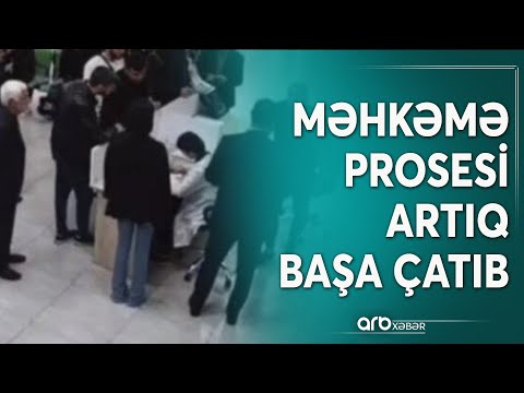 Qazinin çənəsini sındıran şəxslə bağlı YENİ XƏBƏR: Məhkəmə onun barəsində qərar verdi