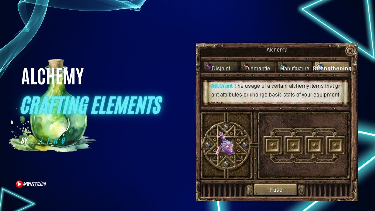 Alchemy 01: Crafting Elements in Golden Online Explained - YouTube