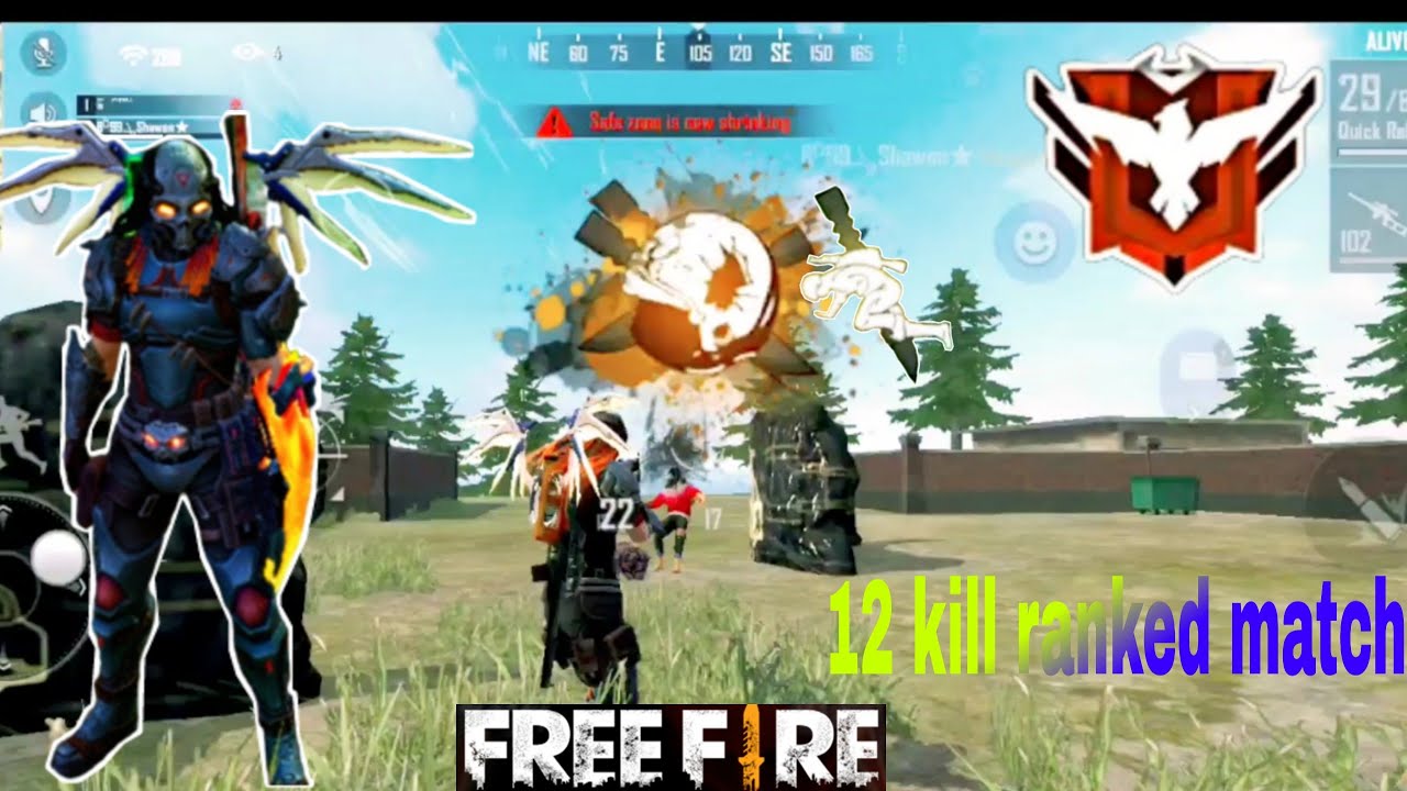 Free fire Ranked Duo Match Gameplay || Garena free fire || King of Free ...