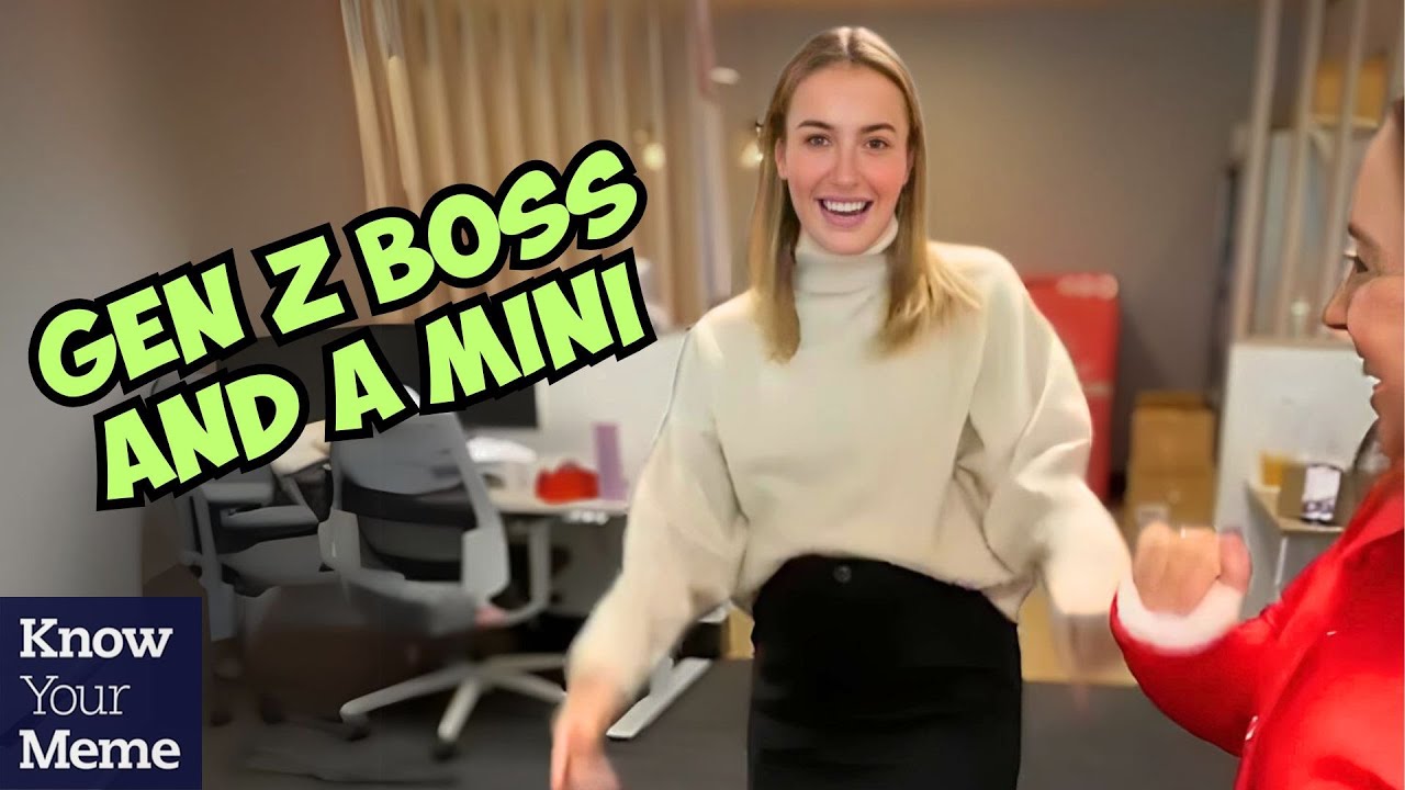 Why Is Everyone Saying The Viral "Gen Z Boss And A Mini" Clip Is Cringe? - YouTube