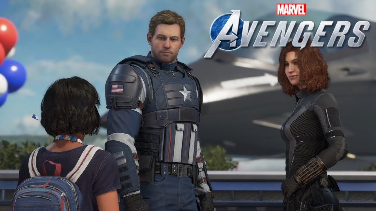 Marvel's Avengers Ms. Marvel Meets Thor, Captain America and Black ...