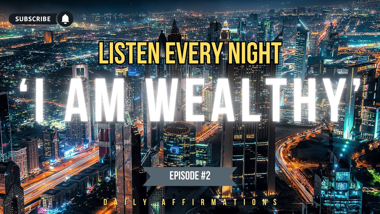 "I AM WEALTHY" Money Affirmations For Success, Health & Wealth - Listen ...