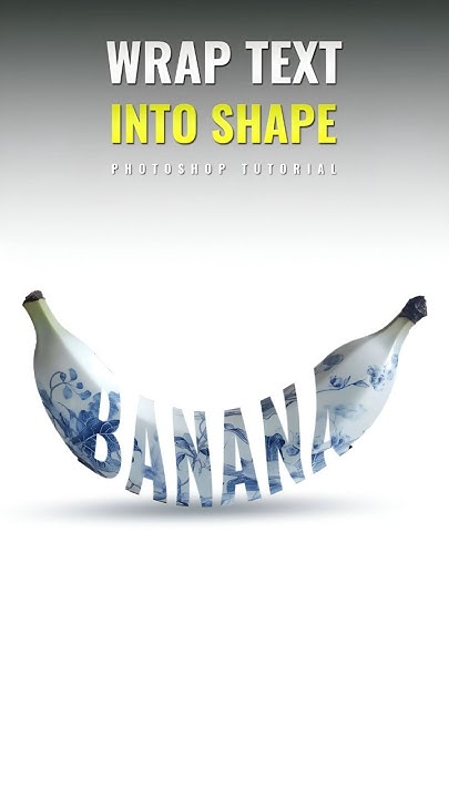 Wrap Text Into ANY Shape in Photoshop Like a Pro | Easy & Fast Tutorial - YouTube