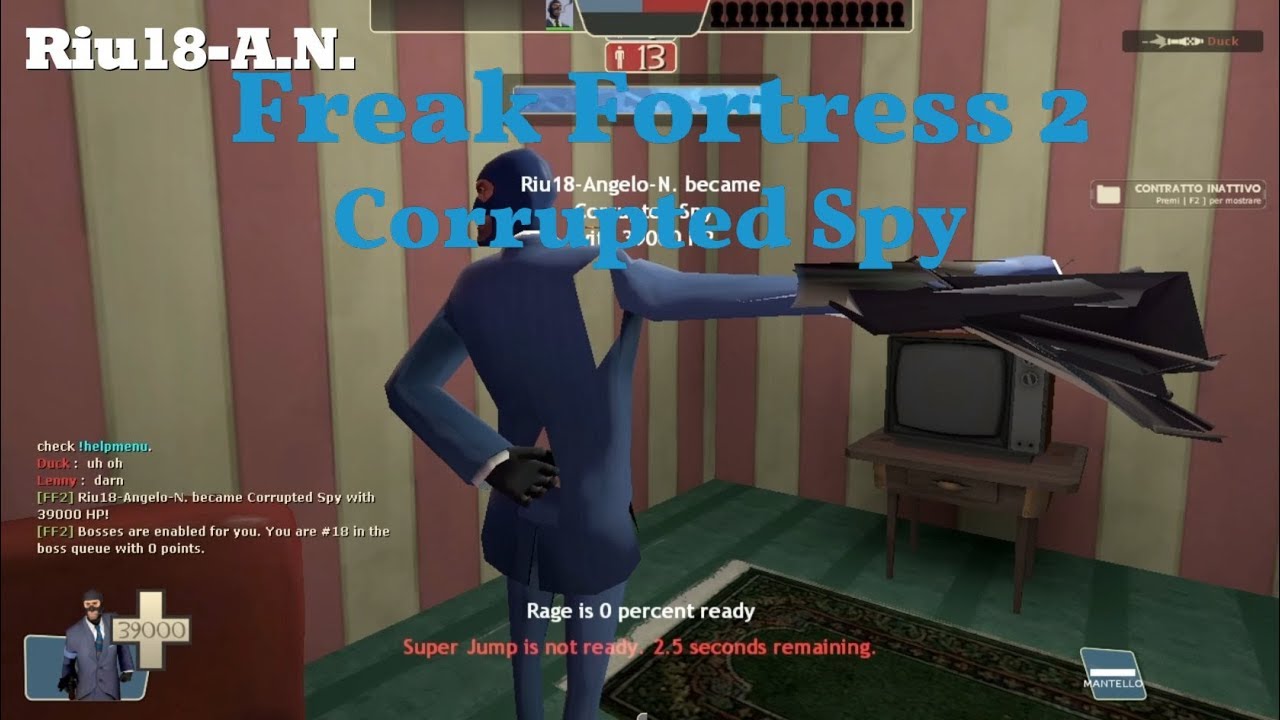 TF2 Freak Fortress 2 (Gameplay Corrupted Spy) from Riu18-A.N. - YouTube