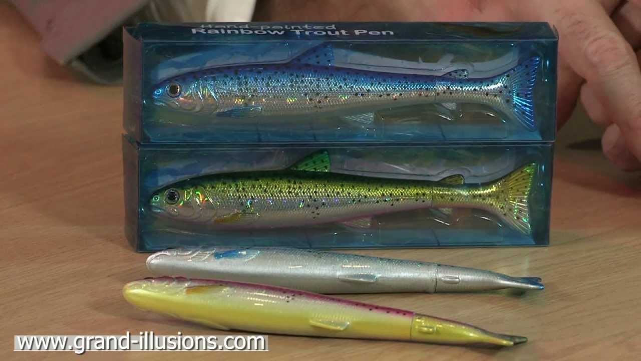Rainbow Trout Pen - YouTube