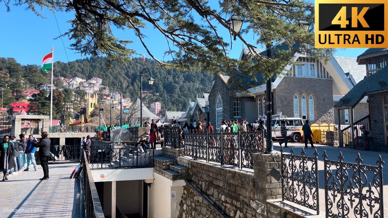 4k Shimla Mall Road Walks - February 2025 - YouTube