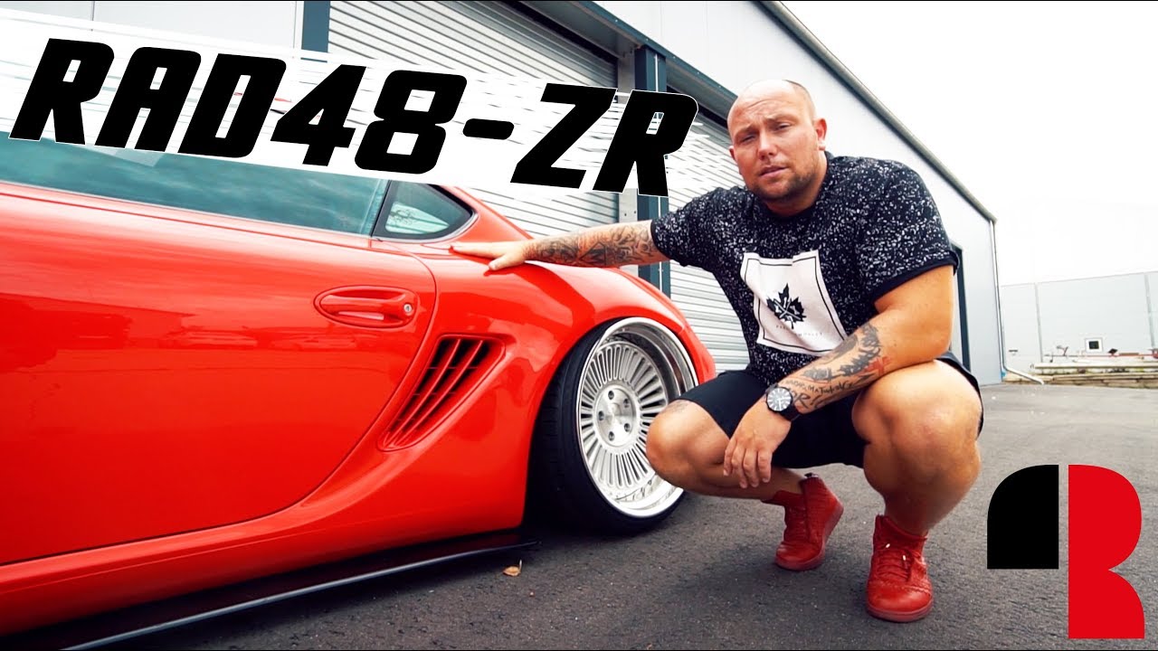 Porsche Cayman S Widebody | RAD48 | ZR Forged Wheel - YouTube