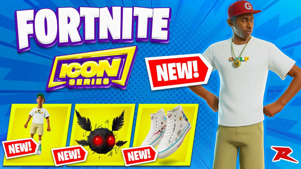 *NEW* Fortnite Update - Tyler, The Creator ICON Skin, Mothman Jr. in ...