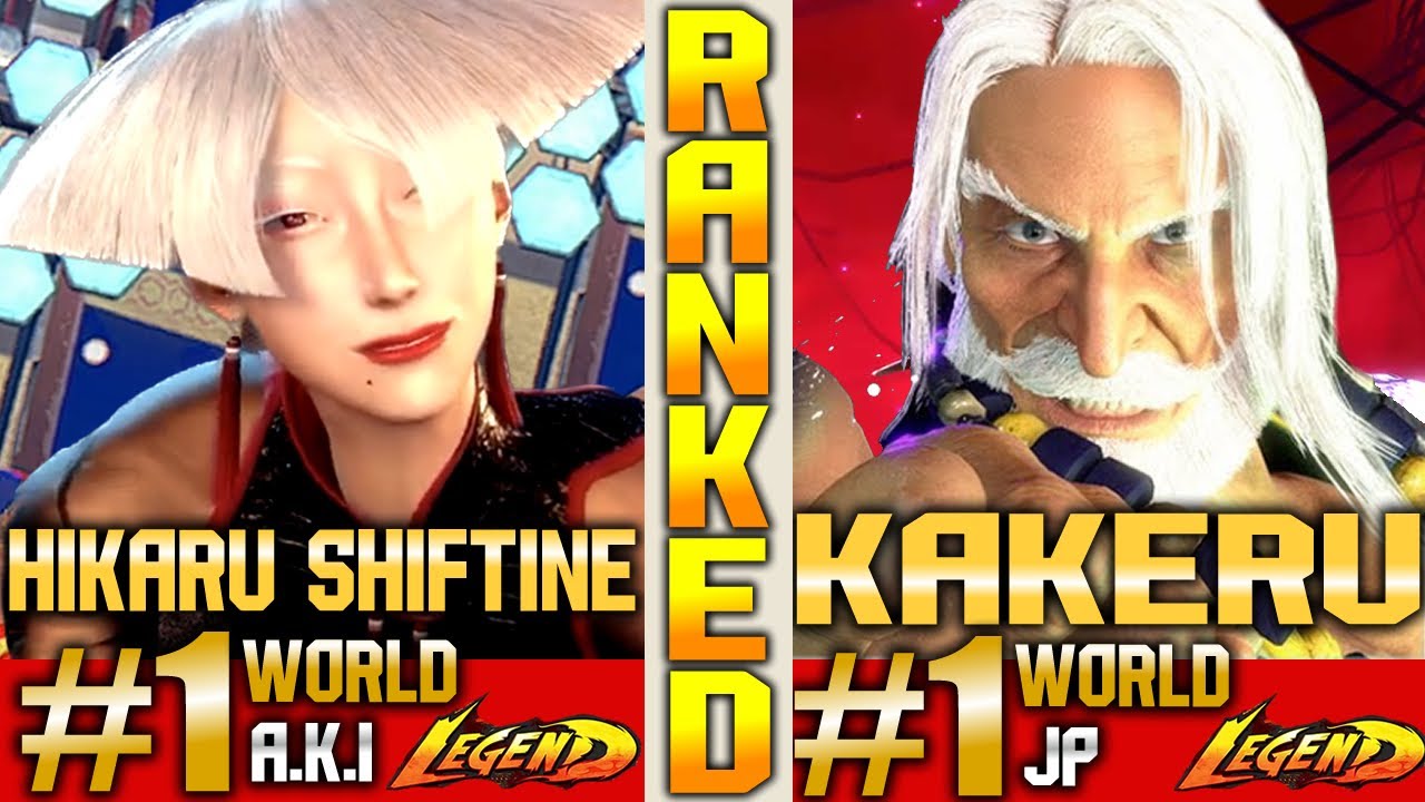 SF6 JP (Kakeru Vs Hikaru Shiftine) Aki High Level - YouTube