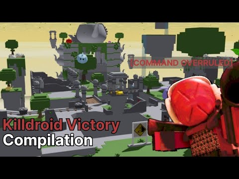 Roblox Die of Death - Killdroid VICTORY compilation - YouTube