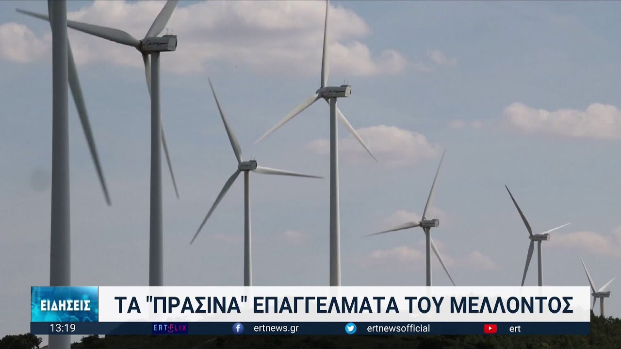 Τα "πράσινα" επαγγέλματα του μέλλοντος | 29/01/2023 | ΕΡΤ - YouTube