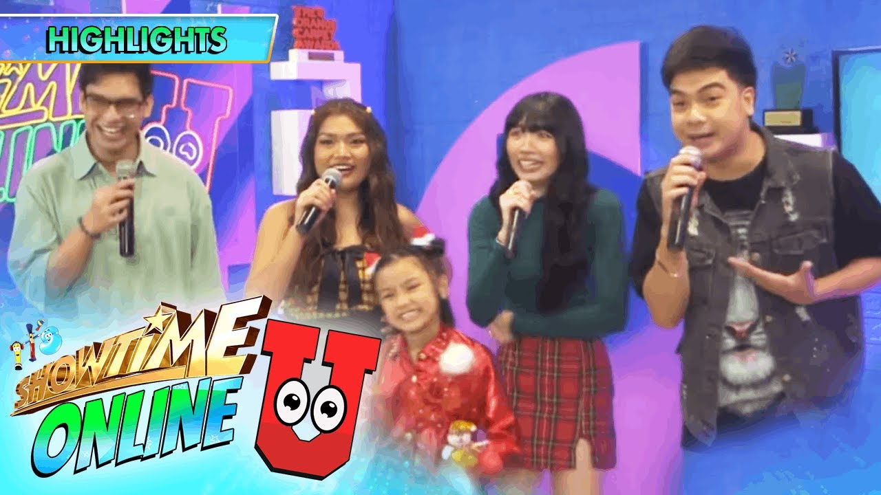 Imogen promotes her Christmas single | Showtime Online U - YouTube
