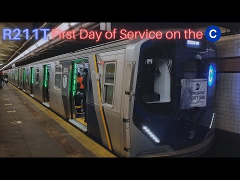 First Day of R211T Service On The C Line - YouTube