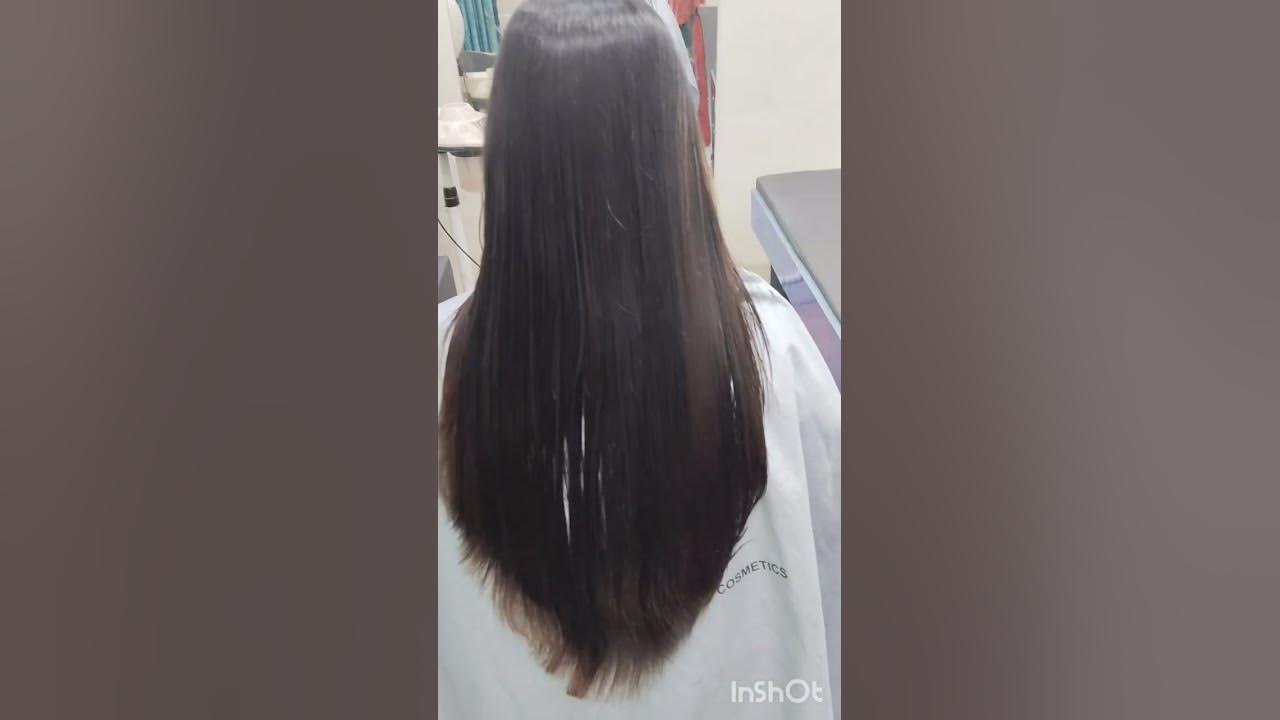 Long hair per layer cut kese kare how to create layer cut with long hair - YouTube