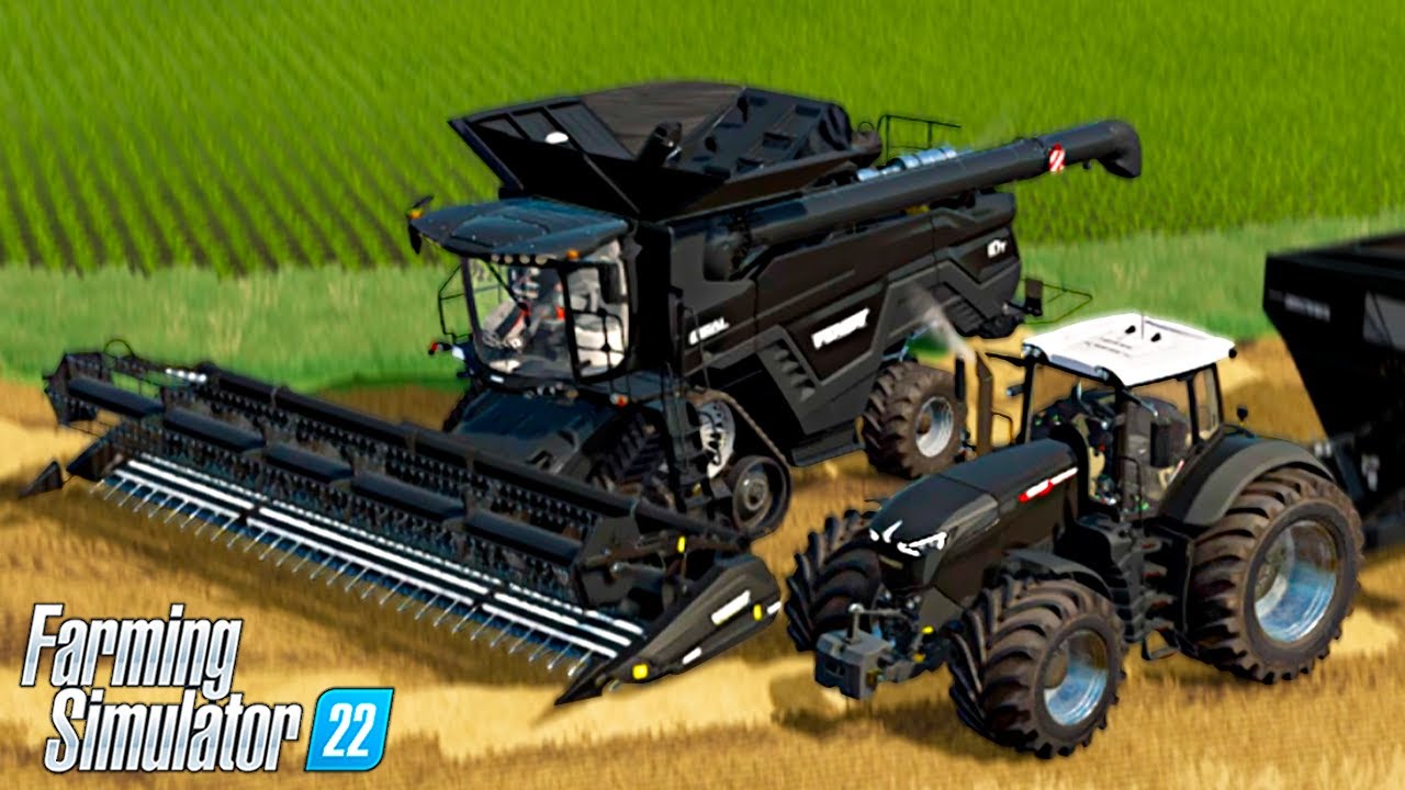 Mod Colheitadeira FENDT IDEAL 10T TURBO Trator Fendt Vario 1050 Farming ...
