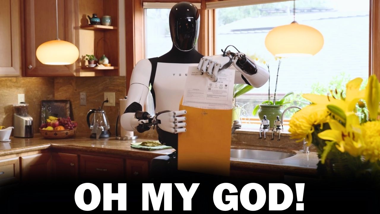 Tesla Just Released an INSANE Bot Video! - YouTube