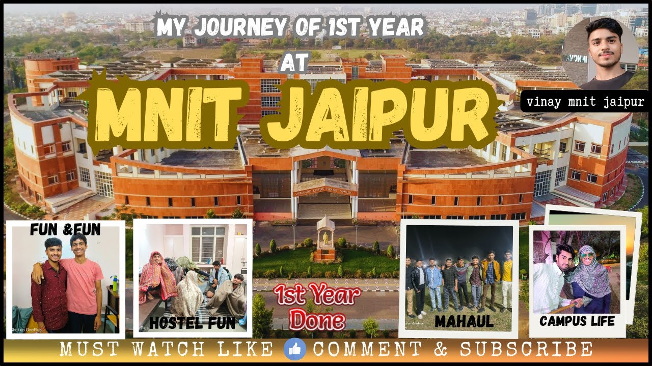 | My 1st Year at MNIT Jaipur | College Life, Hostel Fun | - YouTube