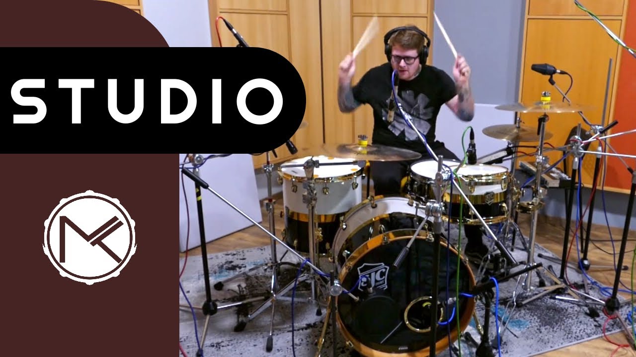 Studio session - recording drums - YouTube