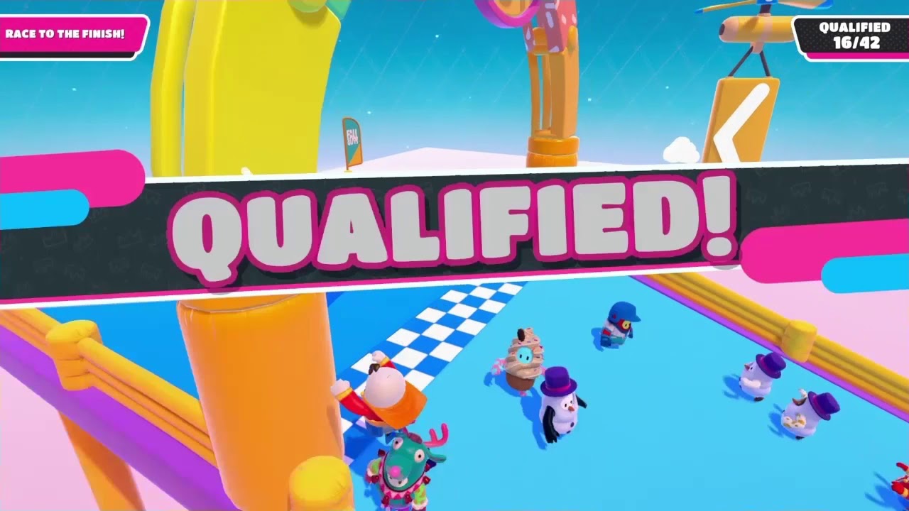 PRO FALL GUYS PLAYER epic content - YouTube