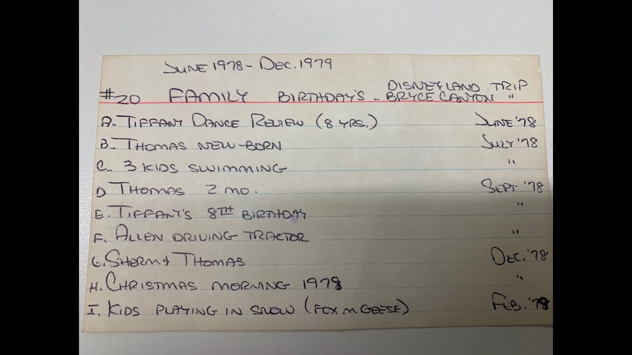 #20 June 1978 to December 1979 __ Jolene Family - YouTube