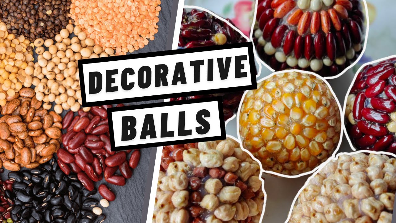 DIY Home Decor|Ornamental balls|Simple Decorative Balls Tutorial ...