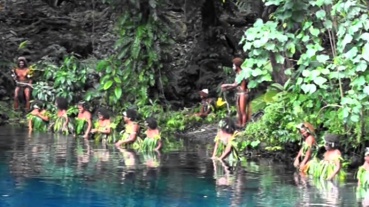 Vanuatu Women's Water Music - YouTube