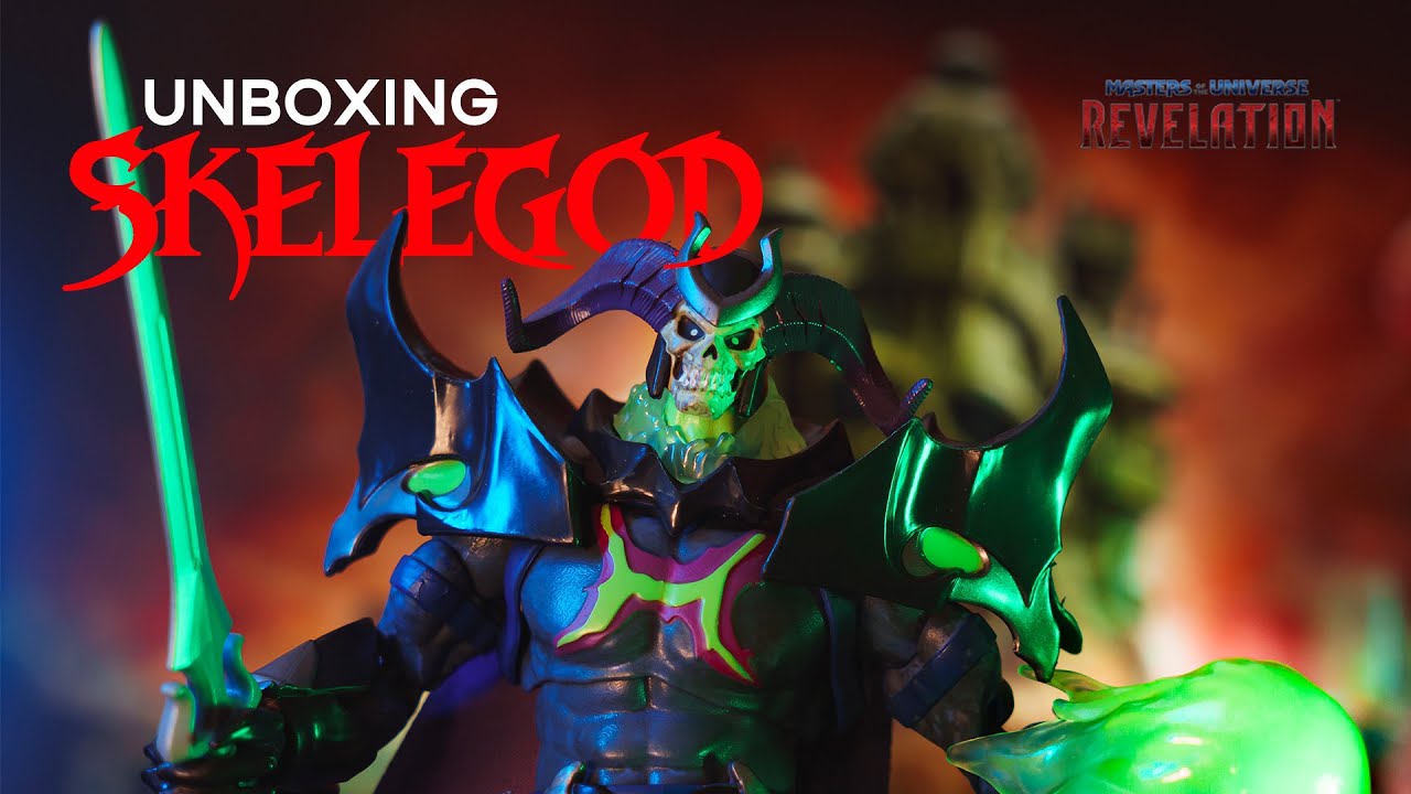 Unboxing figura SKELEGOD | Masters of the Universe Revelation - YouTube