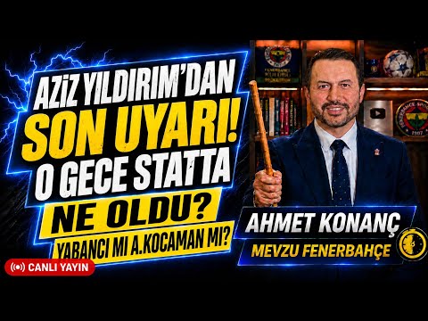 Aziz Yıldırım'dan son uyarı! O gece statta ne oldu? Yabancı mı A.Kocaman mı? Talisca GS ihtimali!