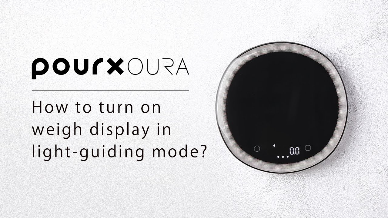 OURA APP：How to turn on weight display in light-guiding mode - YouTube