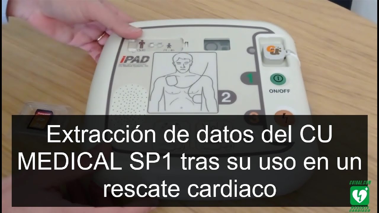 DESFIBRILADOR CU MEDICAL SP1: EXTRACCIÓN INFORME RCP . AED CU MEDICAL ...